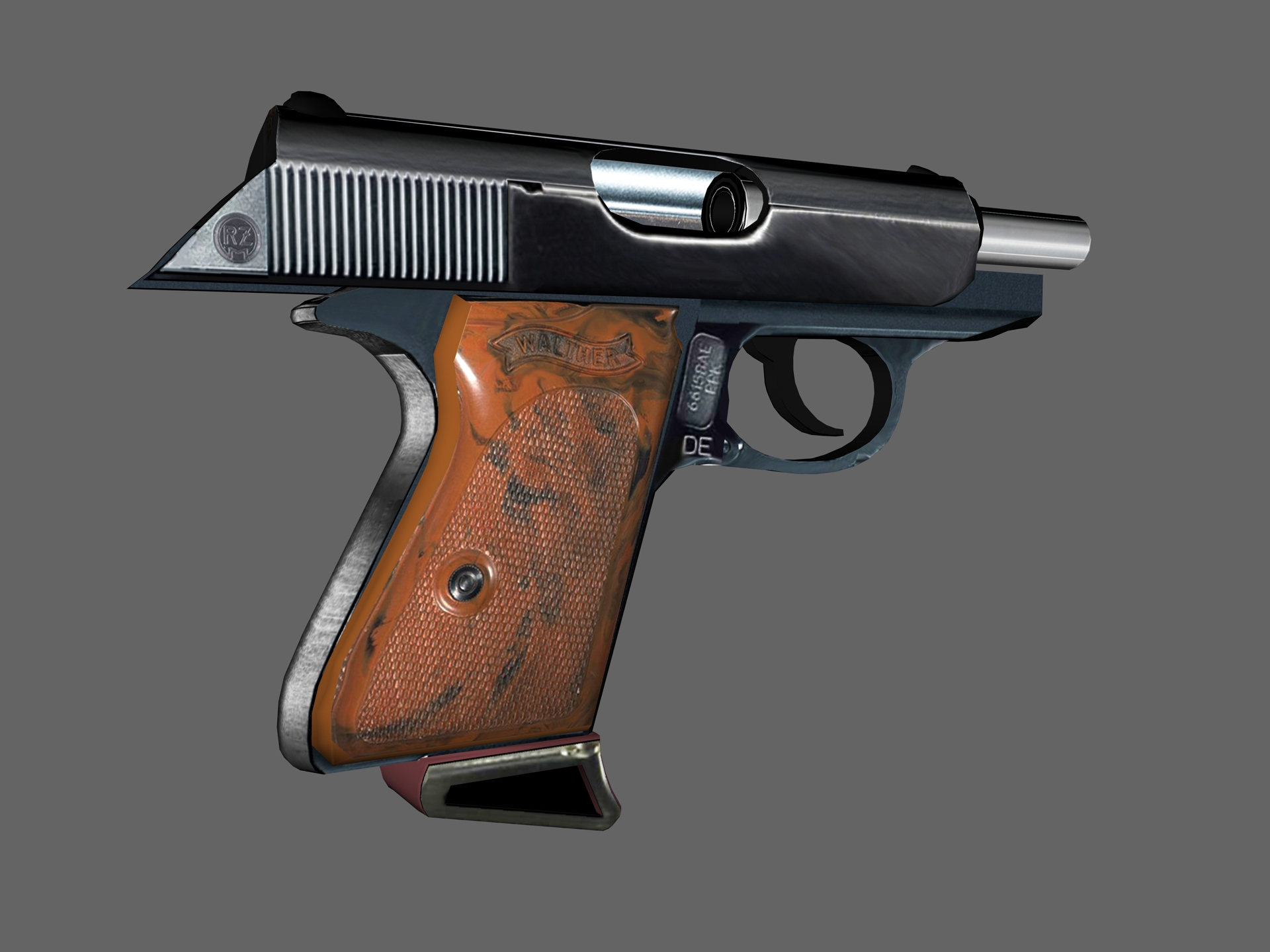 Walther ppk 3D model - TurboSquid 1671644