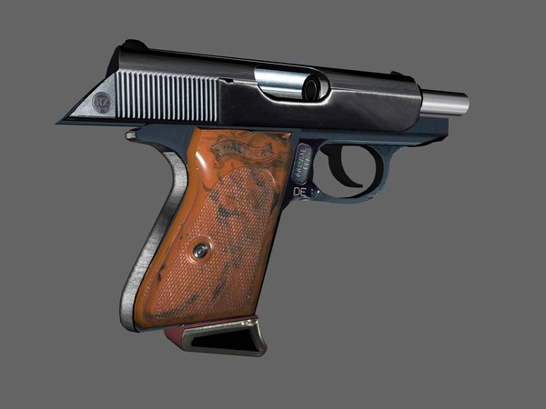Walther ppk 3D model - TurboSquid 1671644
