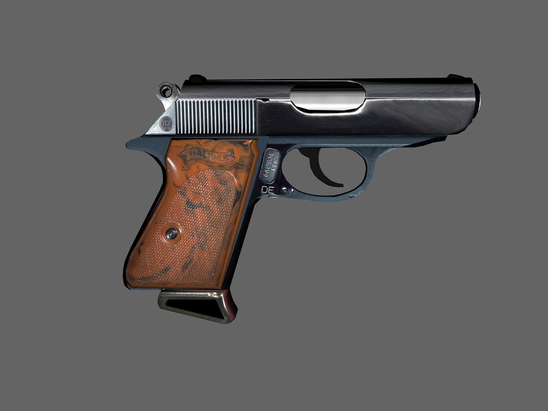 Walther ppk 3D model - TurboSquid 1671644