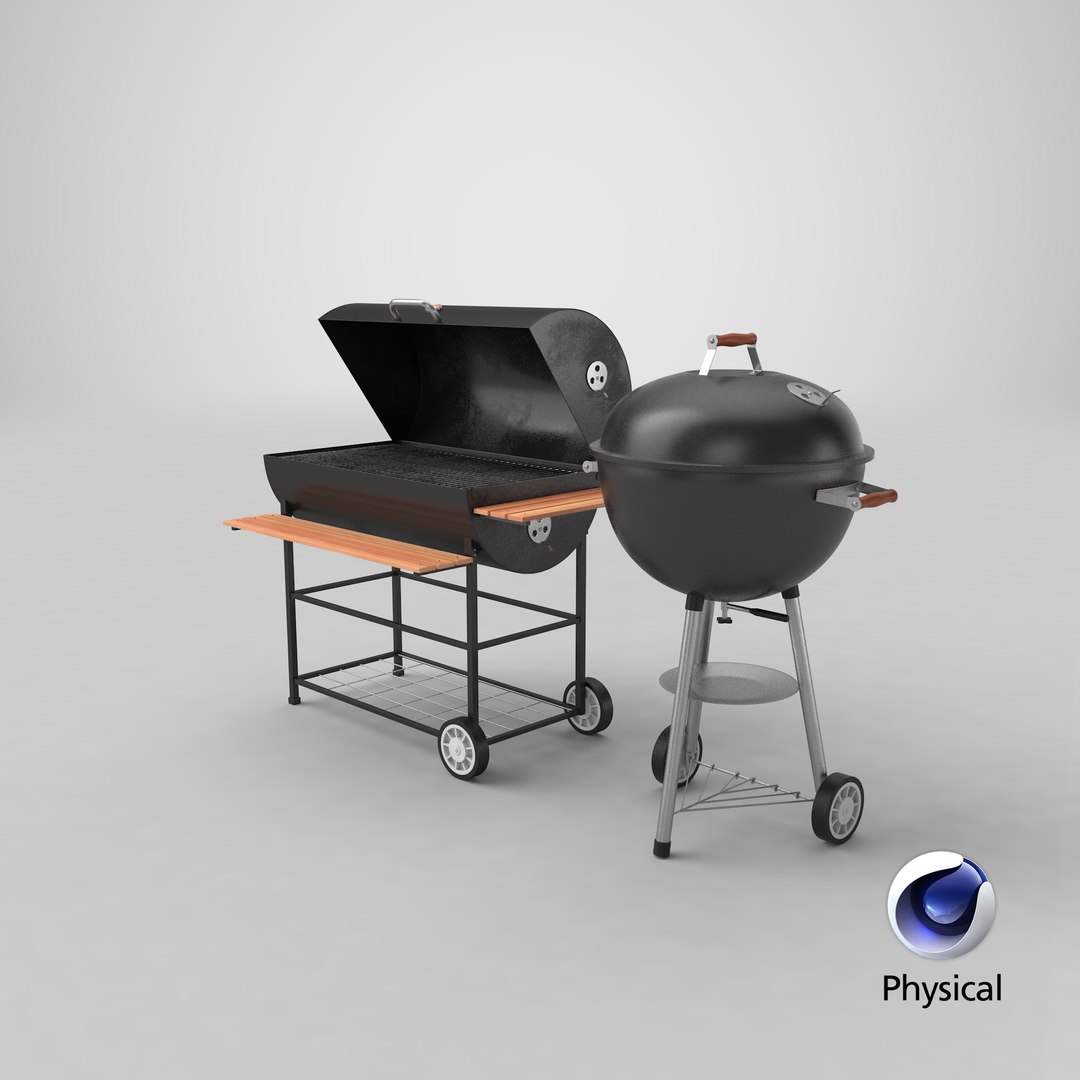 Real Grills 3D Model - TurboSquid 1611252