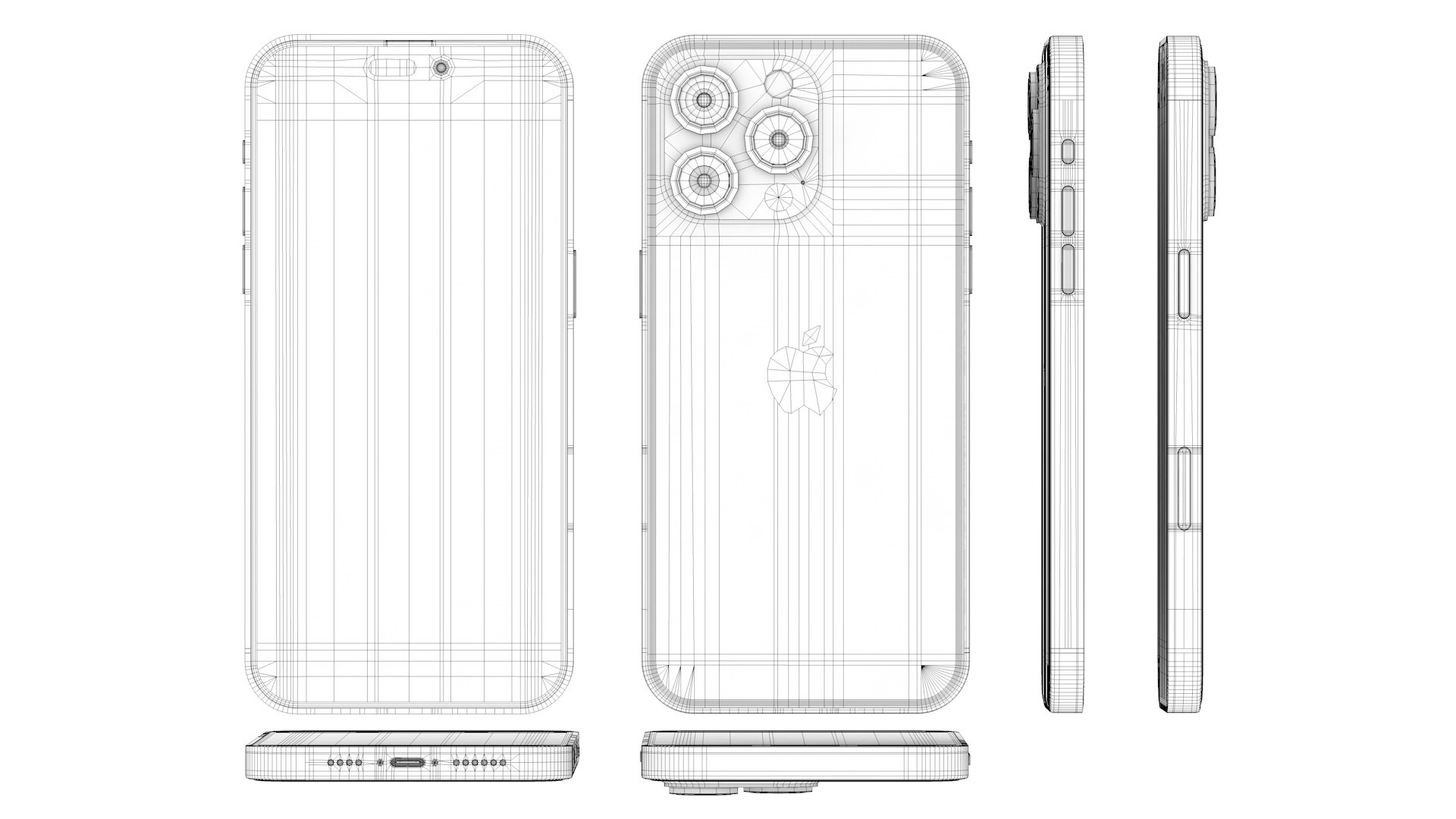3D Apple IPhone 15 Pro Max Natural Titanium - TurboSquid 2125869