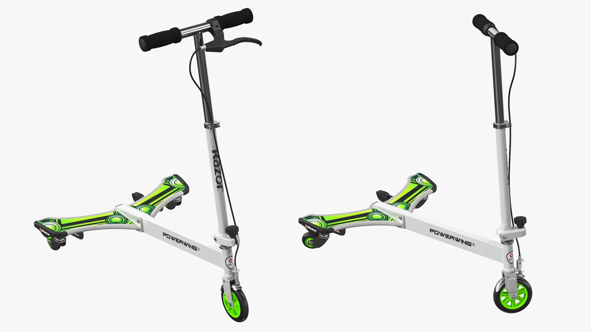 3D Razor PowerWing DLX Scooter Rigged - TurboSquid 1724488