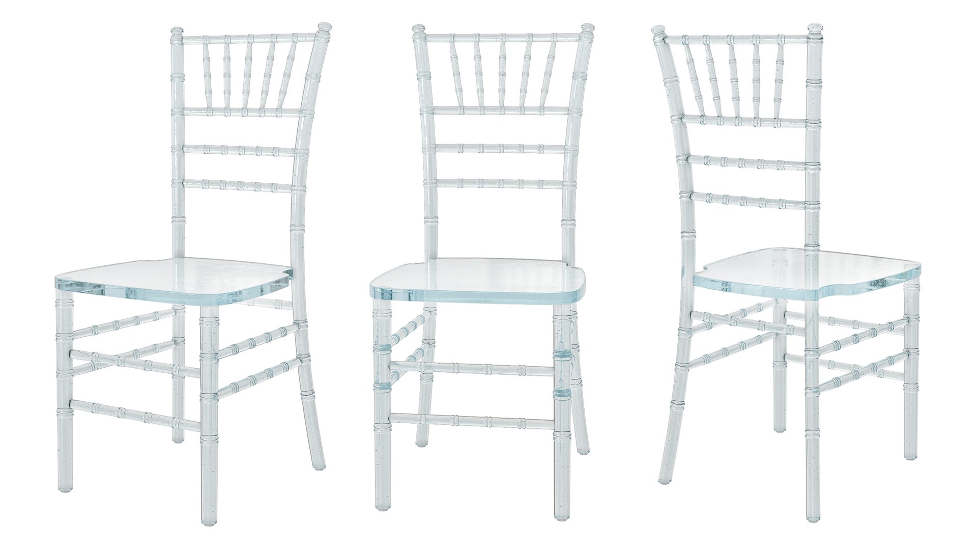Chiavari Chair Crystal Ice 3D Model - TurboSquid 2194109