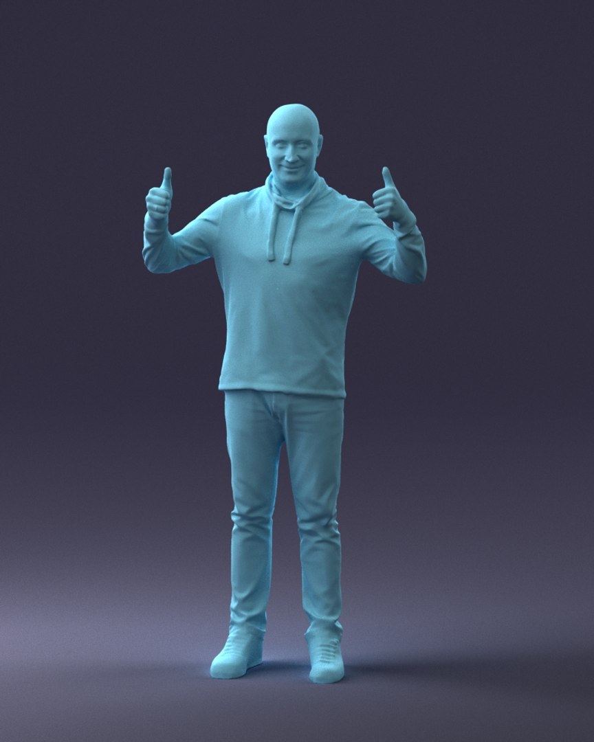 Man Good Mood Model - TurboSquid 1431726