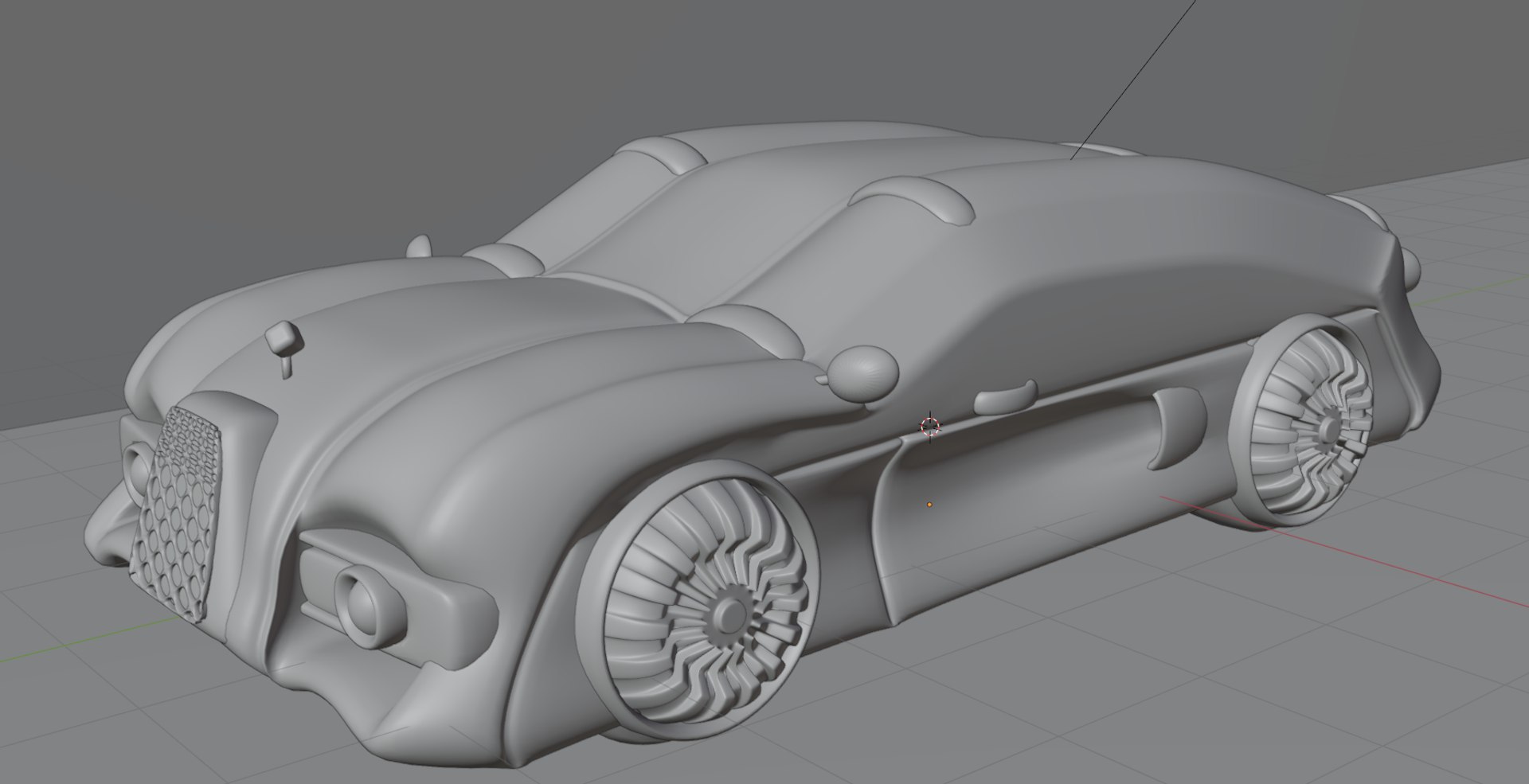 Fantasy Car Model - TurboSquid 2229069