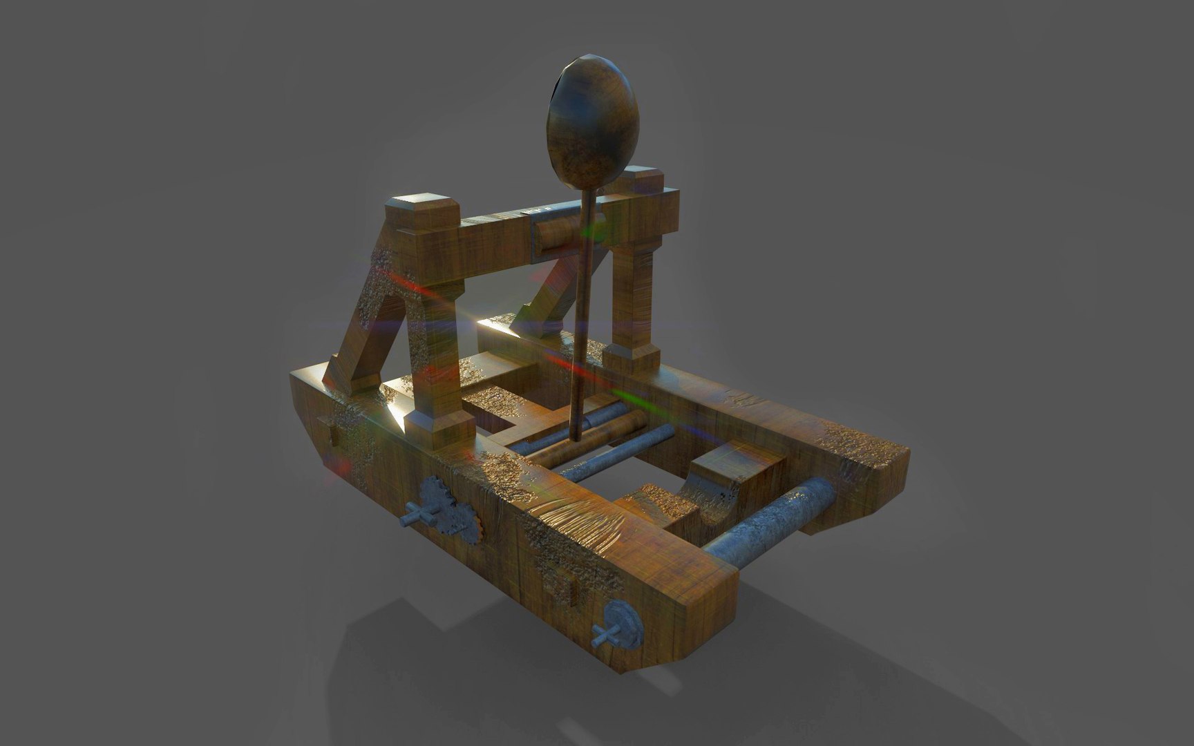 3D Katapult Model - TurboSquid 1193699