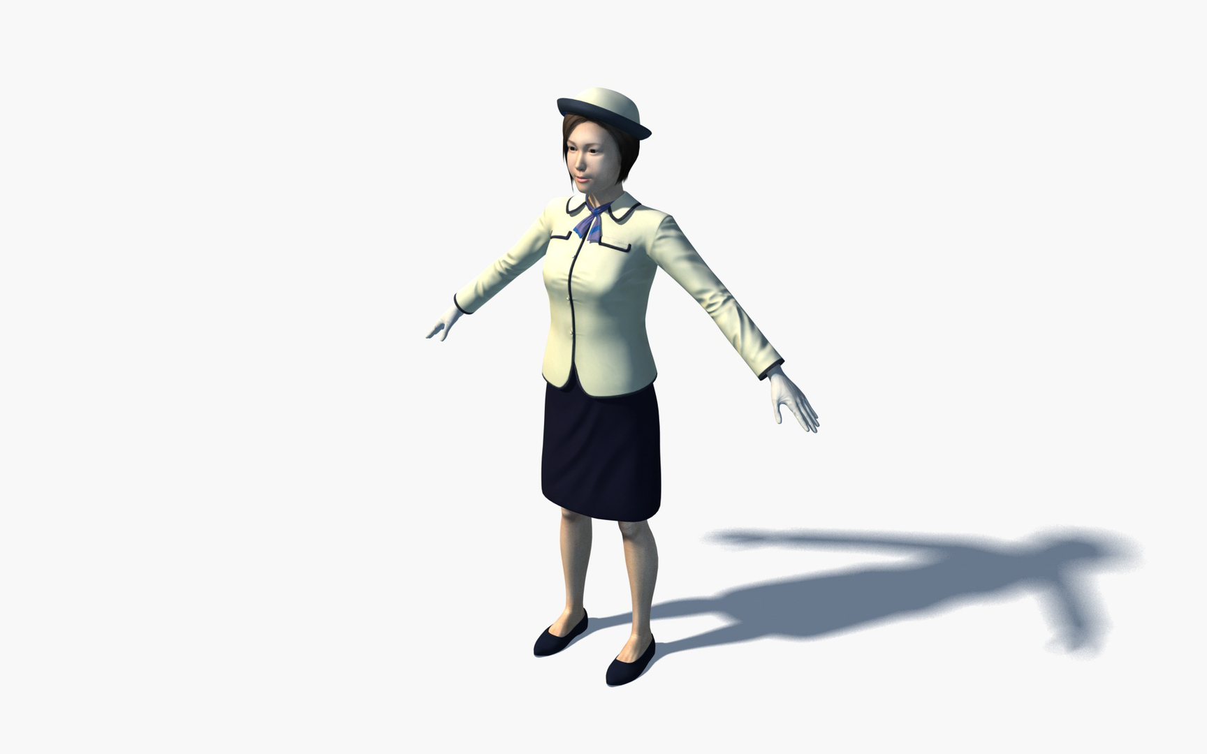 3D Japanese Tour Guide - TurboSquid 1614288