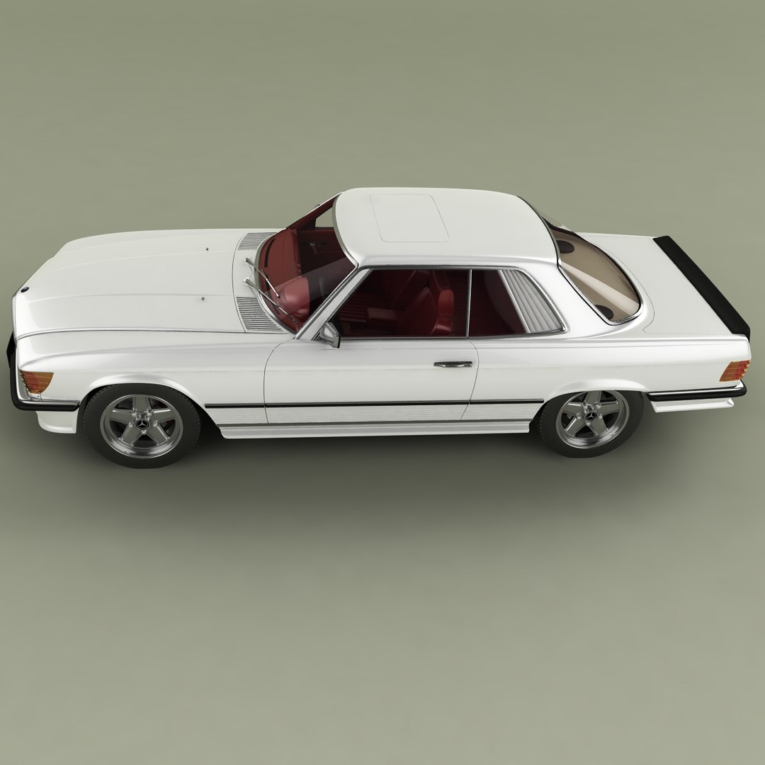 Mercedes C107 500SLC AMG 3D Model - TurboSquid 2063921
