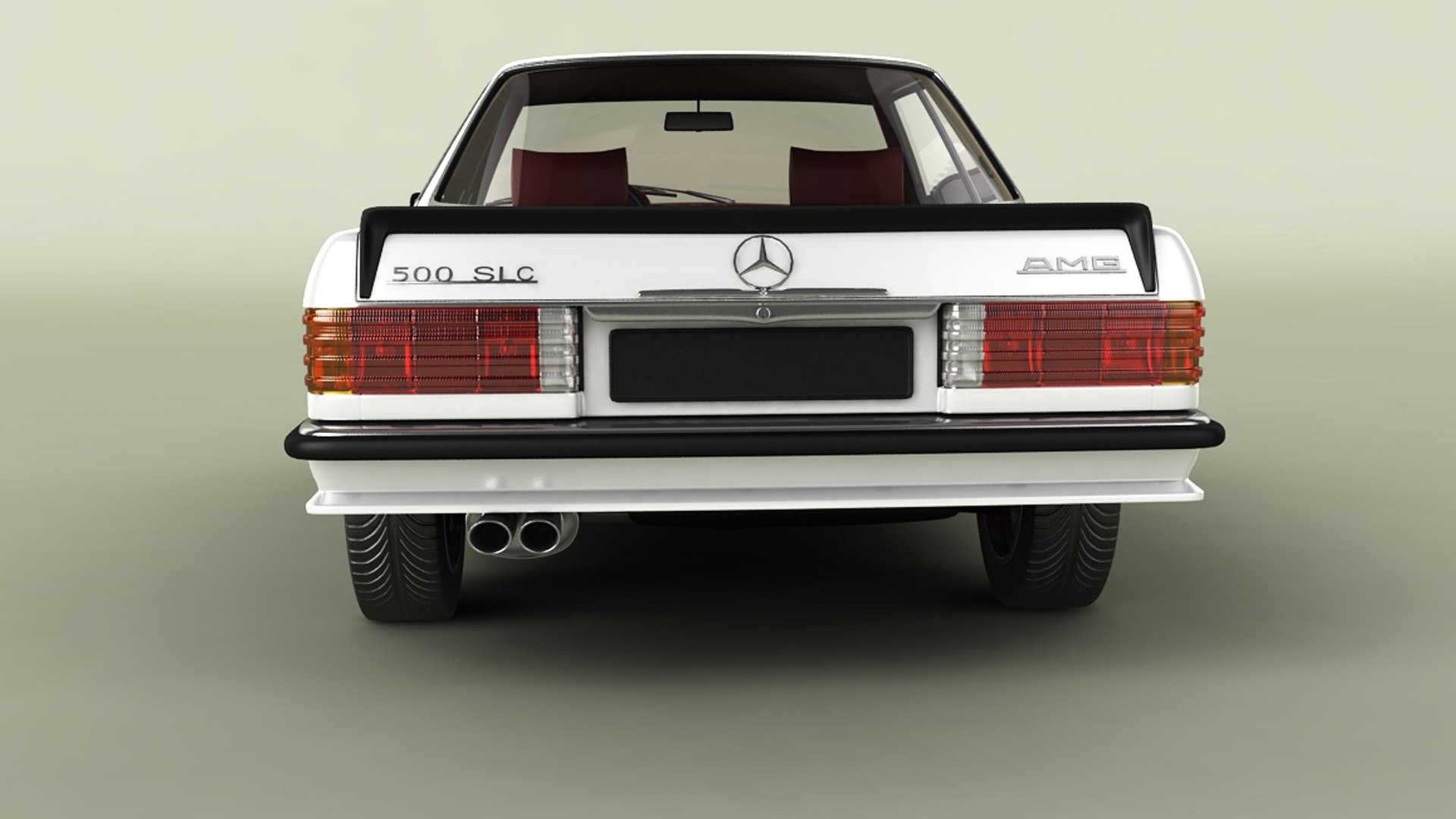 Mercedes C107 500SLC AMG 3D Model - TurboSquid 2063921
