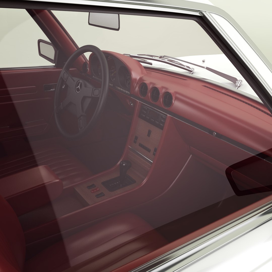 Mercedes C107 500SLC AMG 3D Model - TurboSquid 2063921