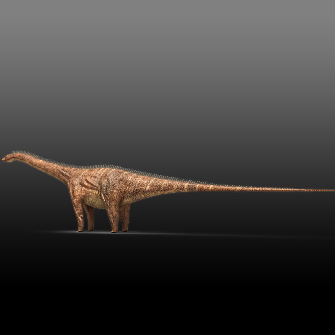 Diplodocus Rigging Animation 3d Max