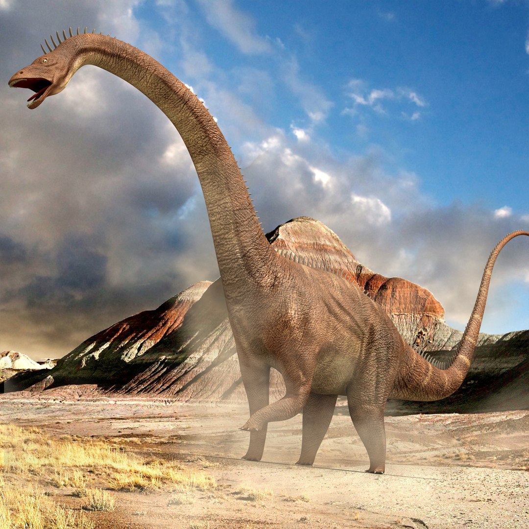 Diplodocus Rigging Animation 3d Max