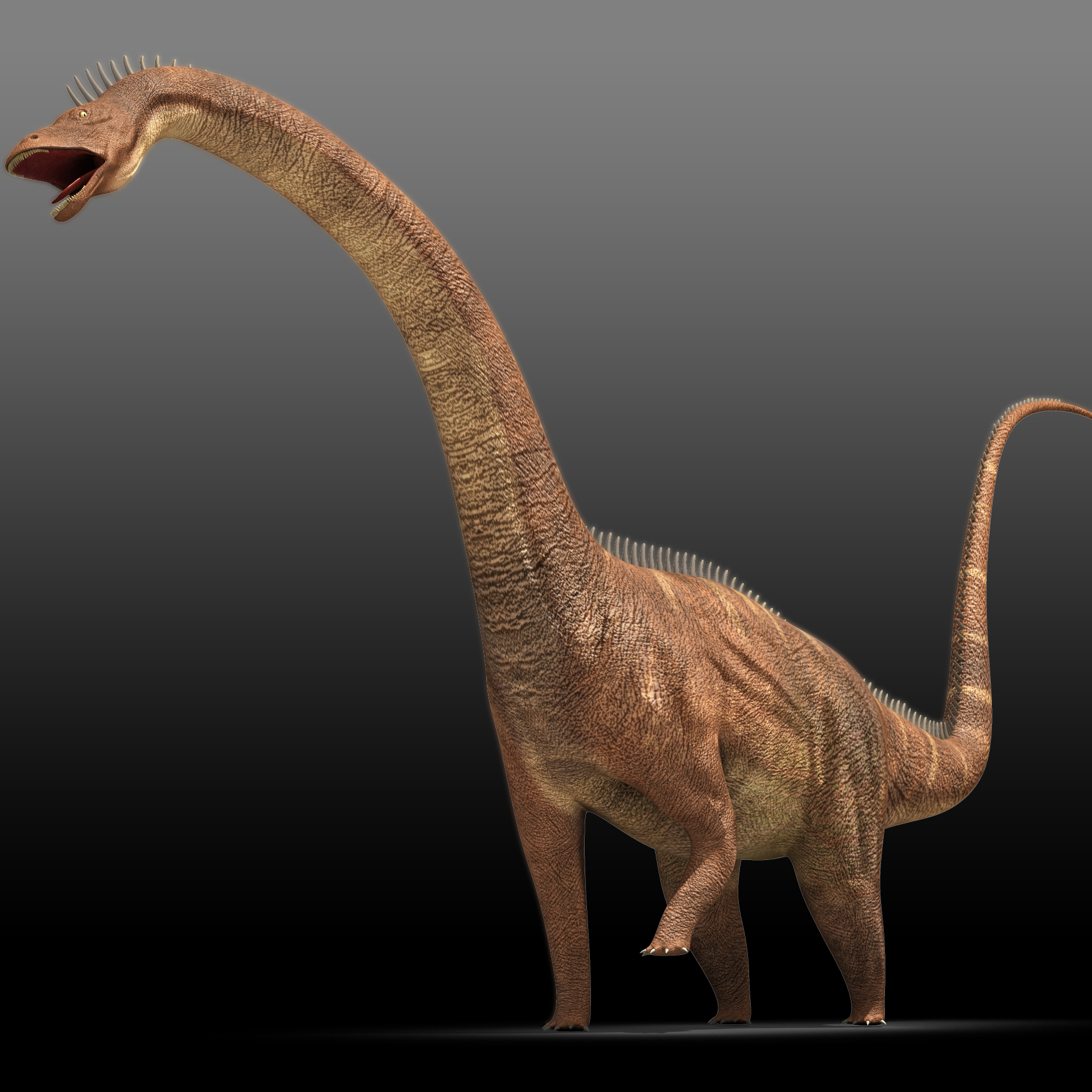 diplodocus rigging animation 3d max