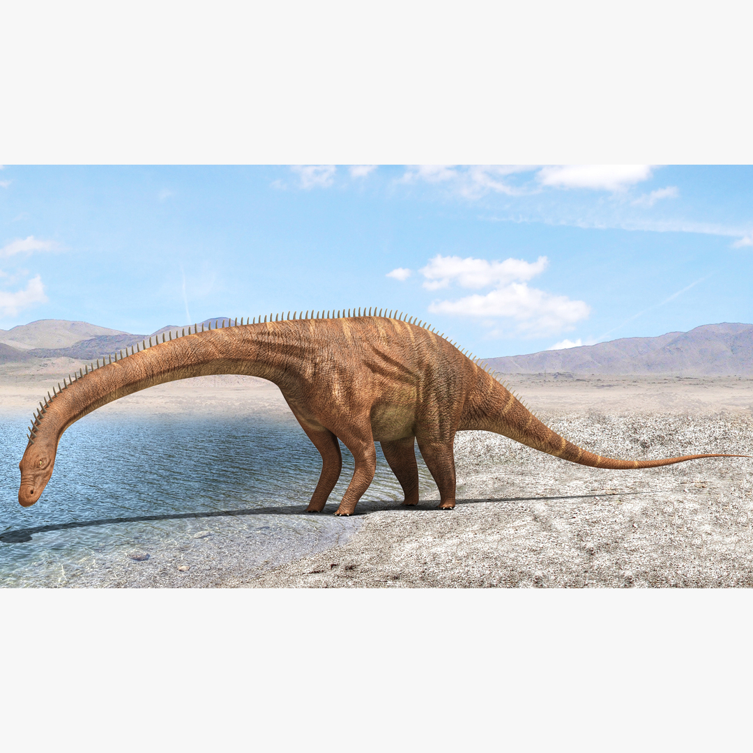 diplodocus rigging animation 3d max