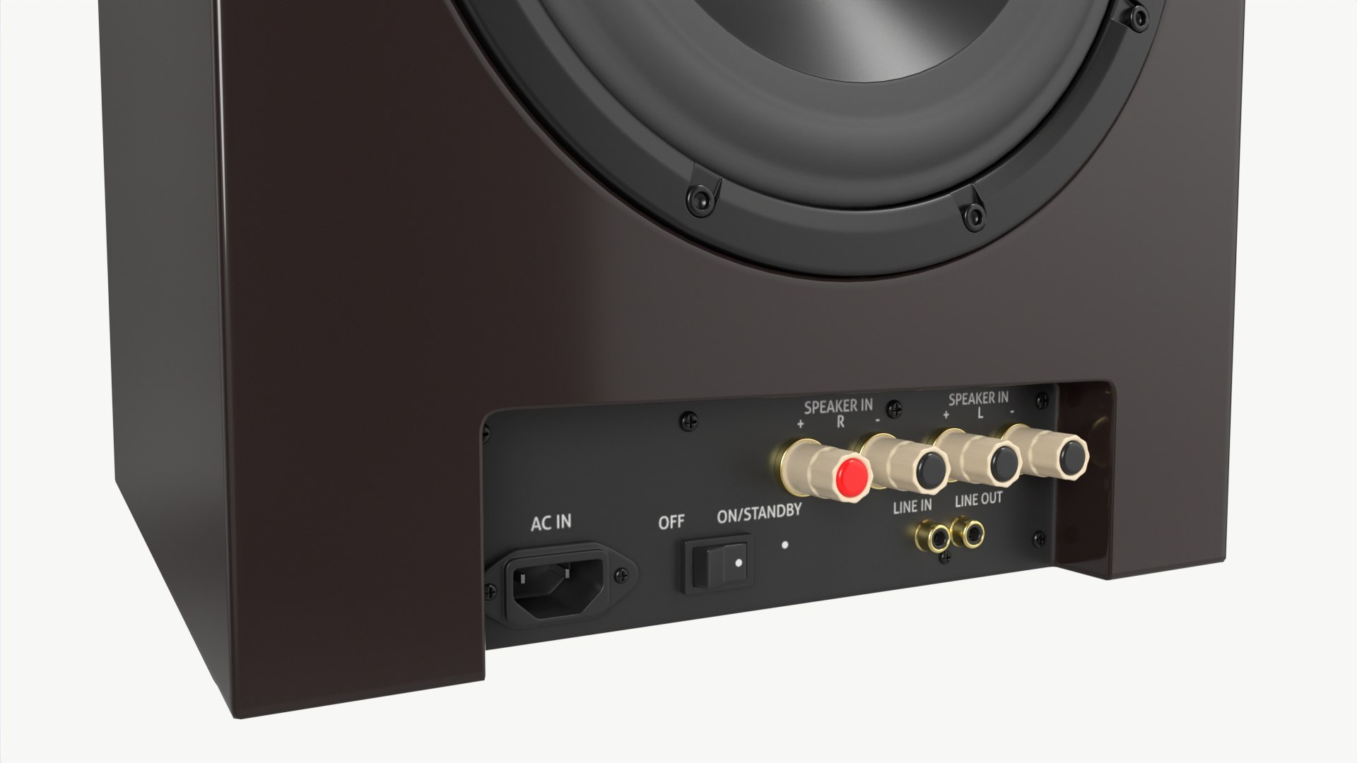 Active Subwoofer 3D Model - TurboSquid 1952175