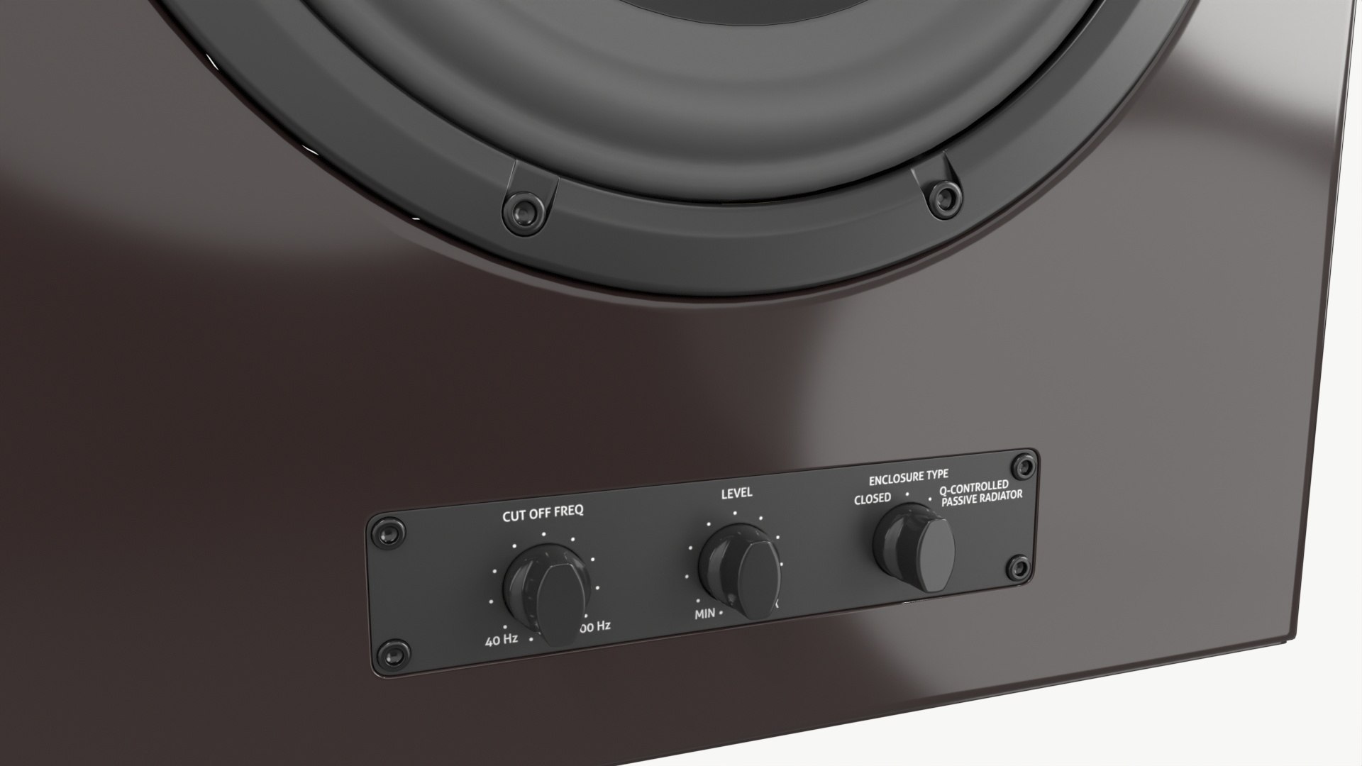 Active Subwoofer 3D Model - TurboSquid 1952175