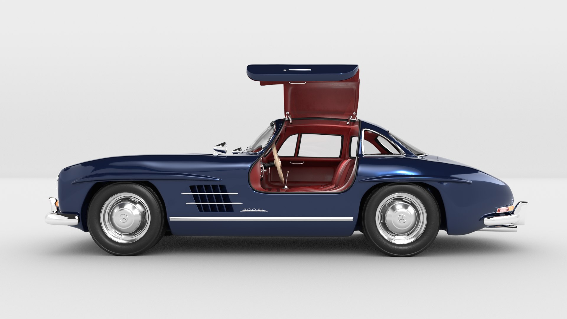 Mercedes 300 Sl Amg 3D Model - TurboSquid 1663005
