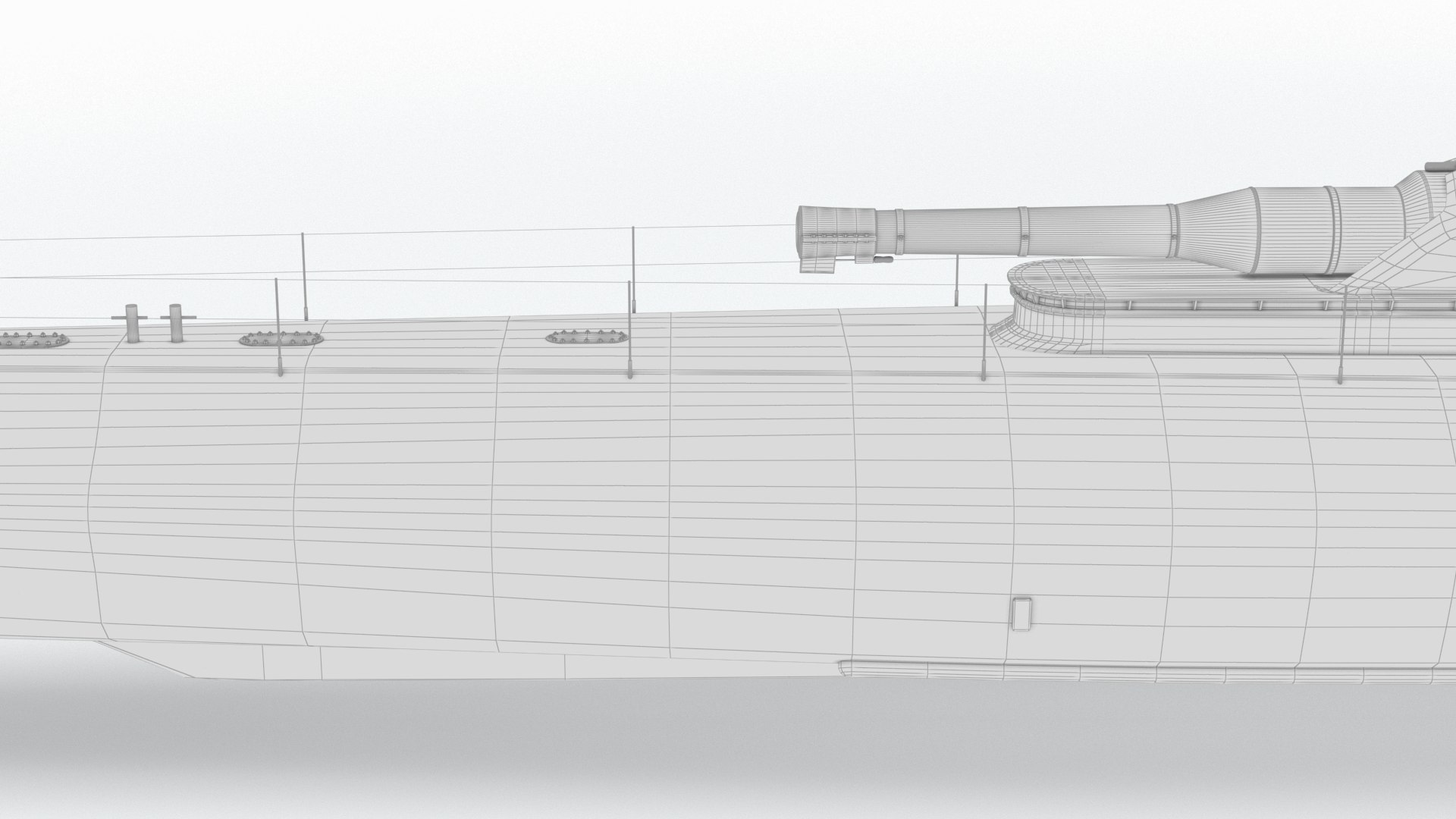 HMS M1 M-Class V2 Submarine Dynamic Simulation 3D model - TurboSquid ...
