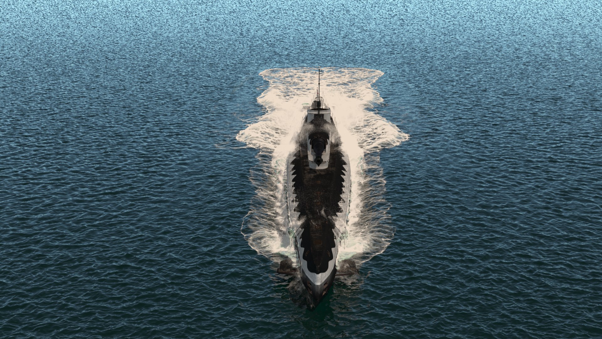 HMS M1 M-Class V2 Submarine Dynamic Simulation 3D Model - TurboSquid ...