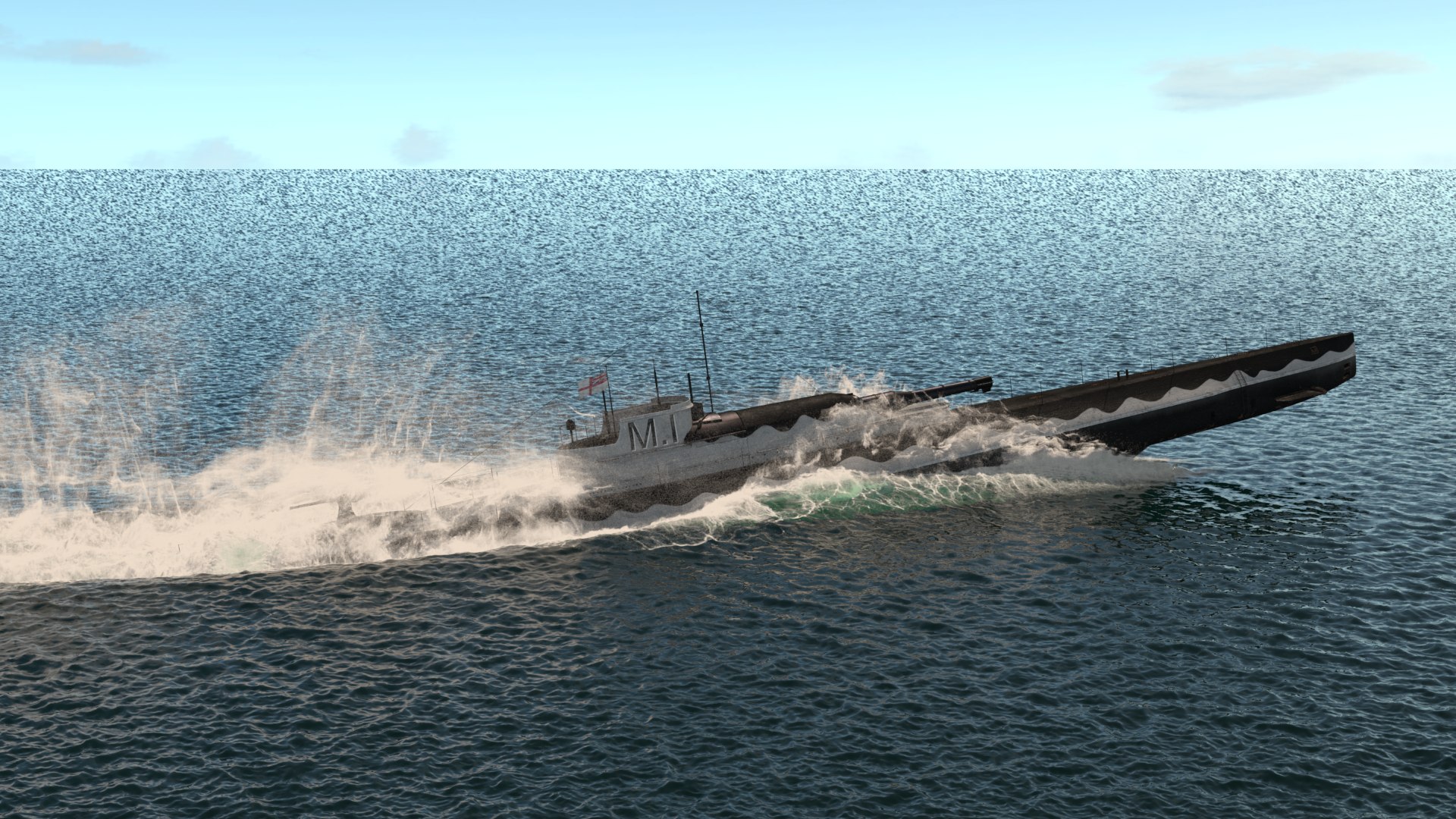 HMS M1 M-Class V2 Submarine Dynamic Simulation 3D model - TurboSquid ...