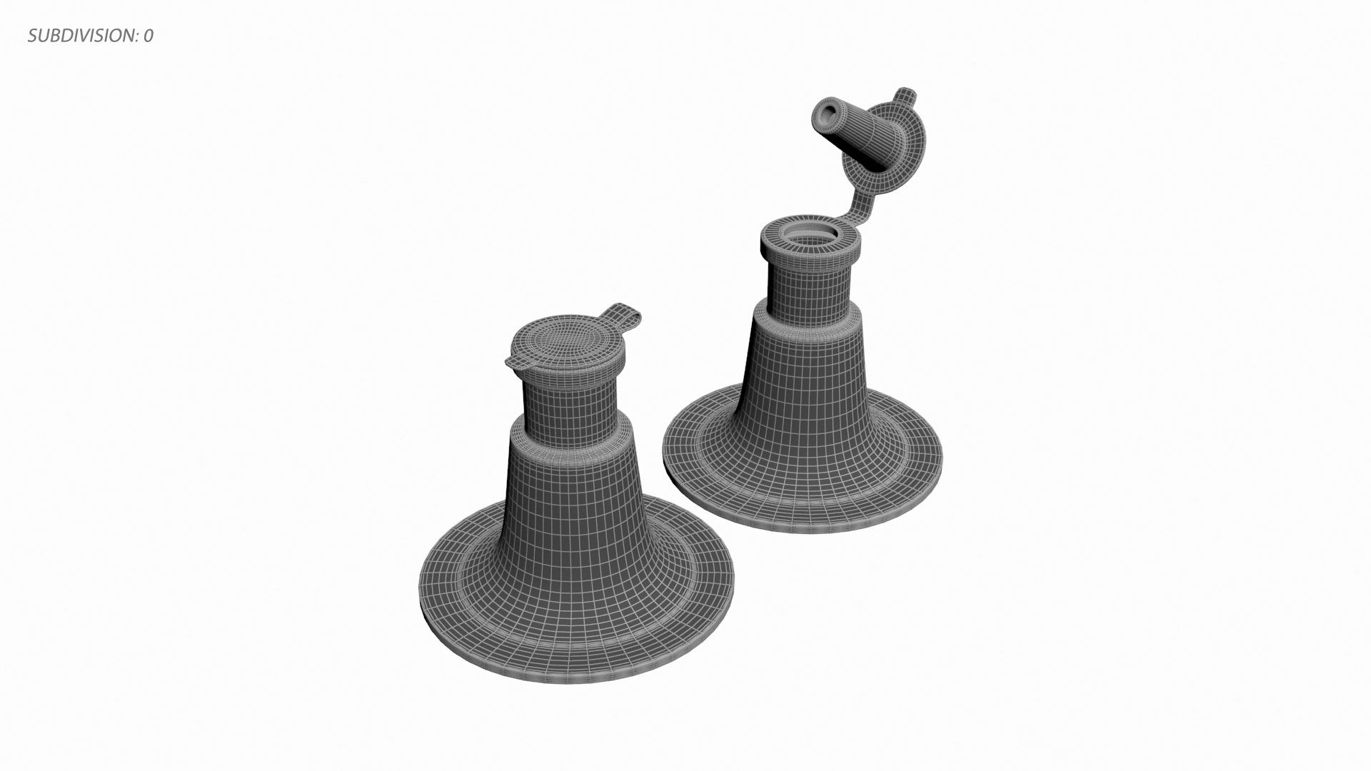 3D Model 2 Flexible Valves - TurboSquid 2228301