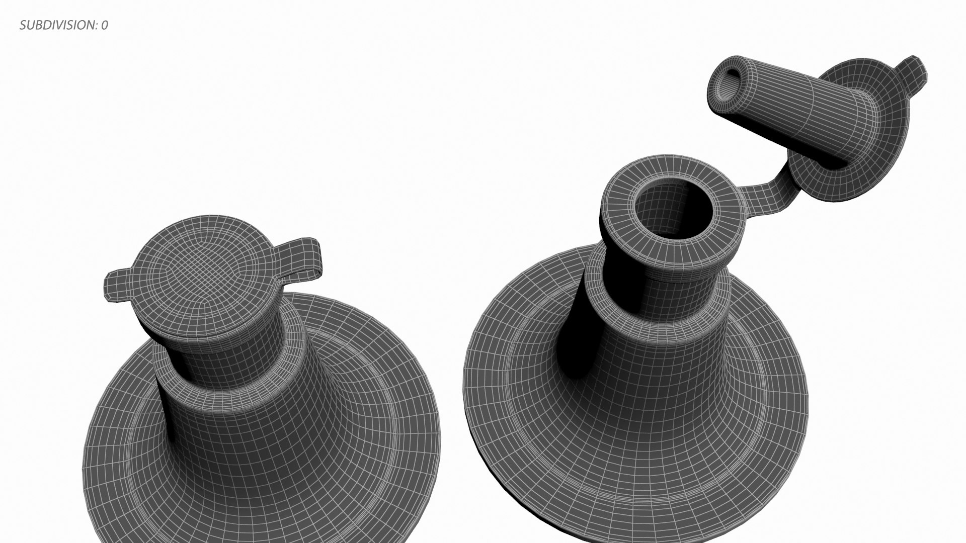 3D Model 2 Flexible Valves - TurboSquid 2228301