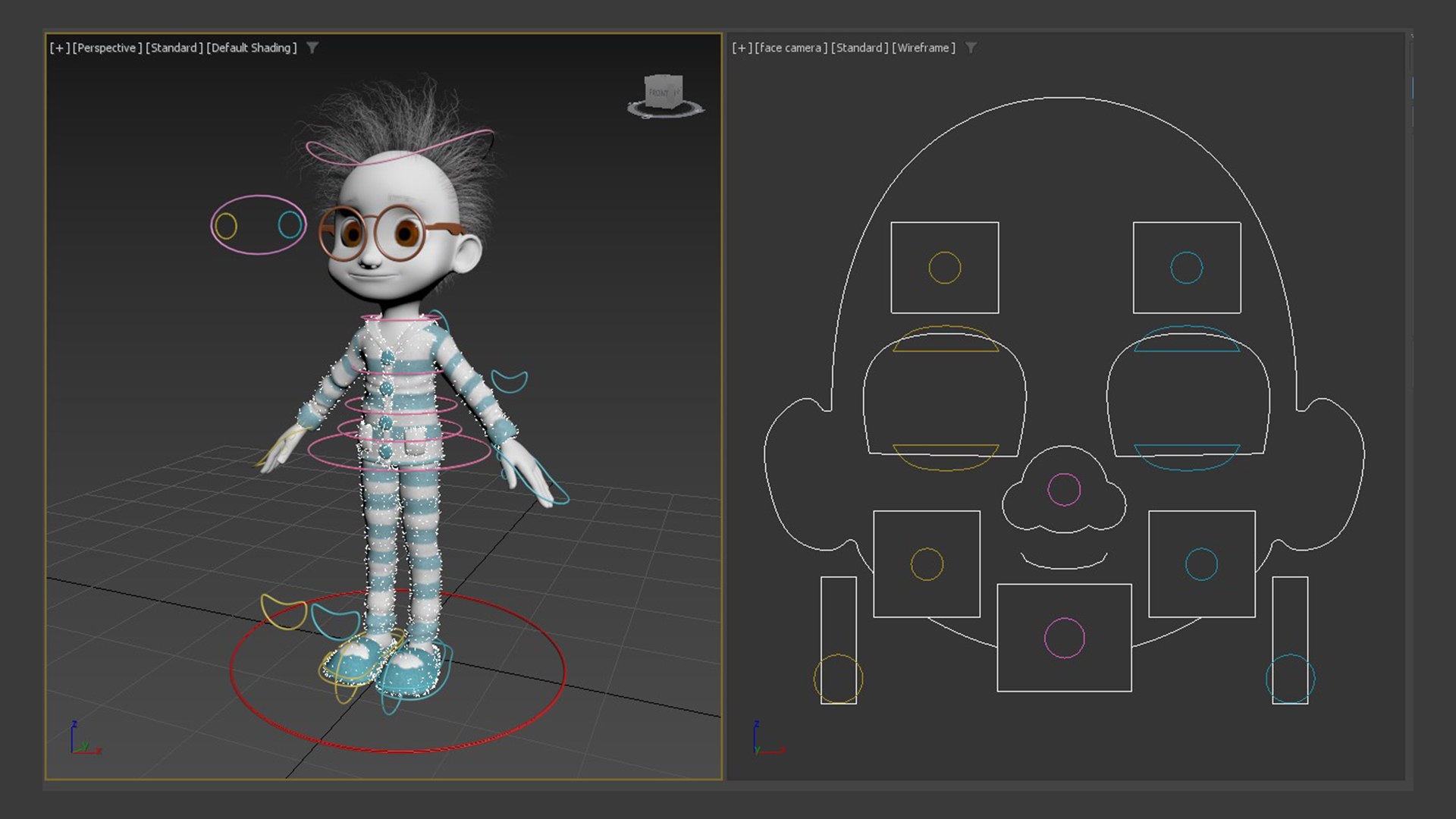 Cartoon Boy Rigged Kid Character 3D - TurboSquid 2290678