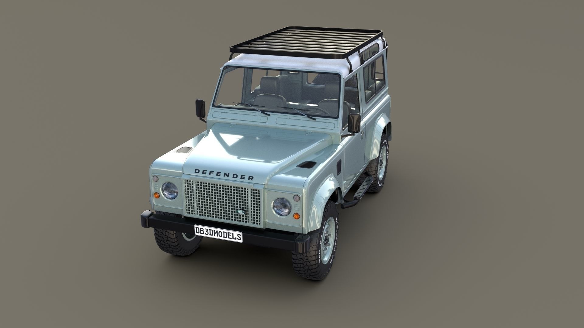 3D Land Rover Defender 90 - TurboSquid 1283482