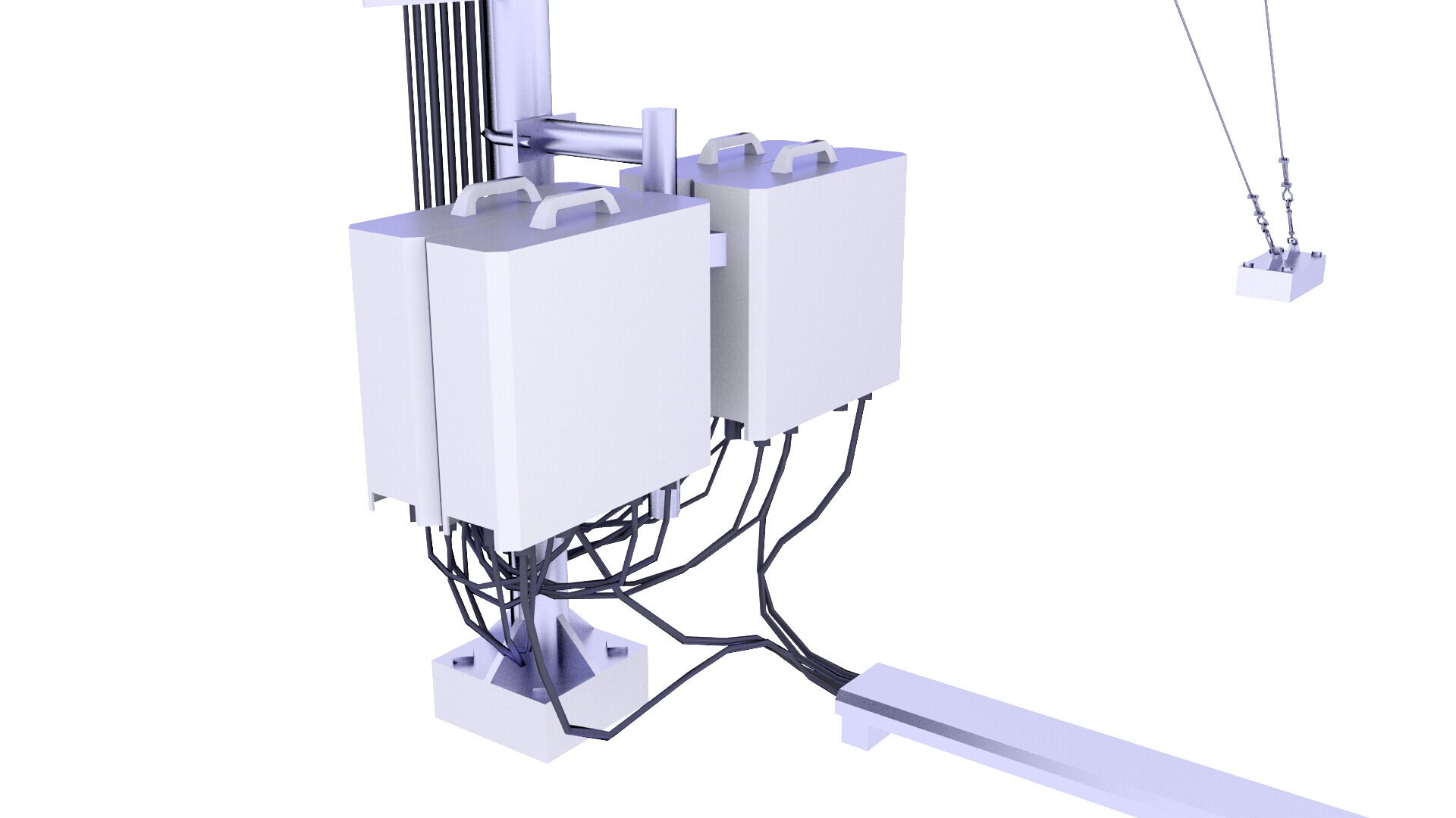 Cell Phone Mast Low Poly 12 3D - TurboSquid 1822580