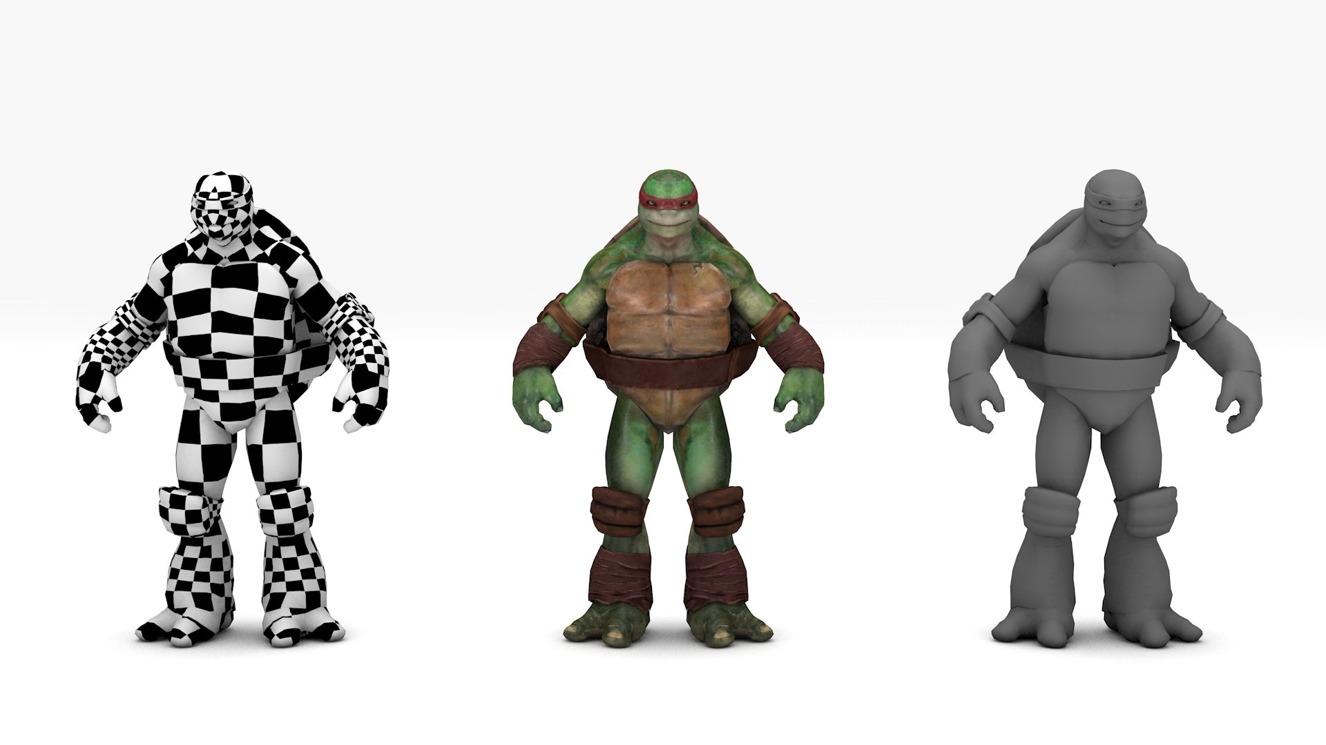 TMNT Raphael Model - TurboSquid 2399961