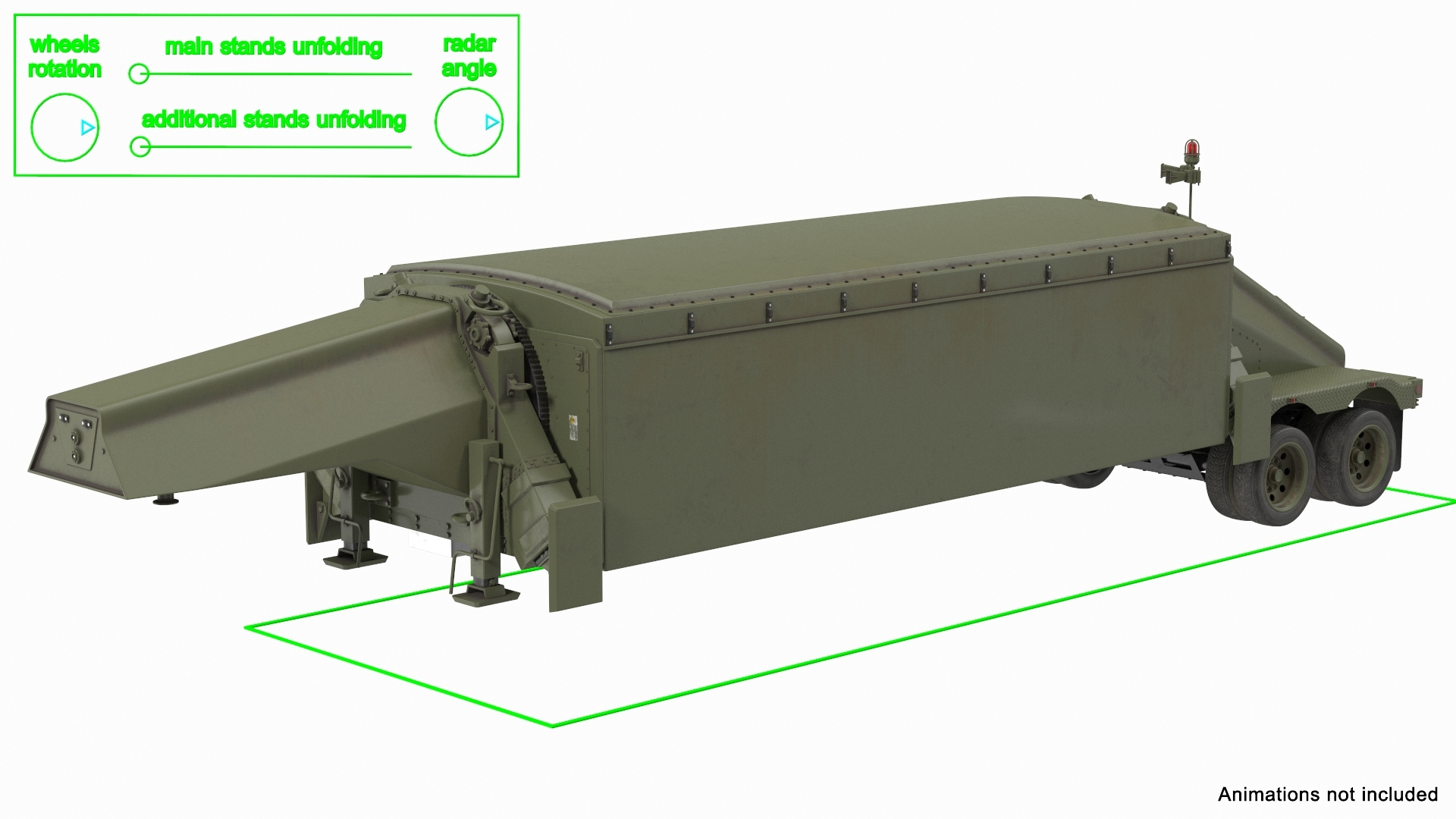 Surveillance Transportable Radar Tpy2 3D - TurboSquid 1620881