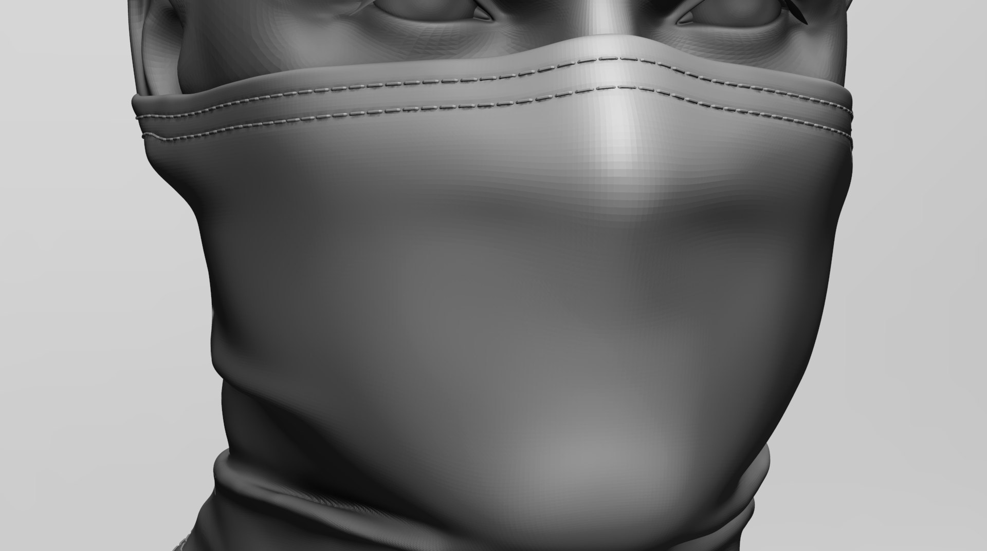 3D Model Balaclava Mask - TurboSquid 1468393