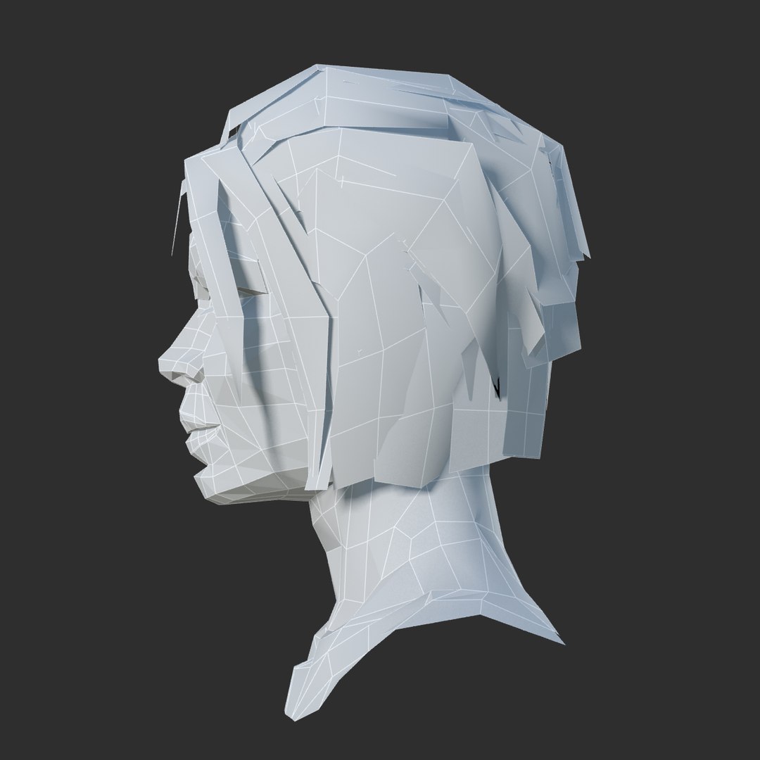Human Head 3d 3ds