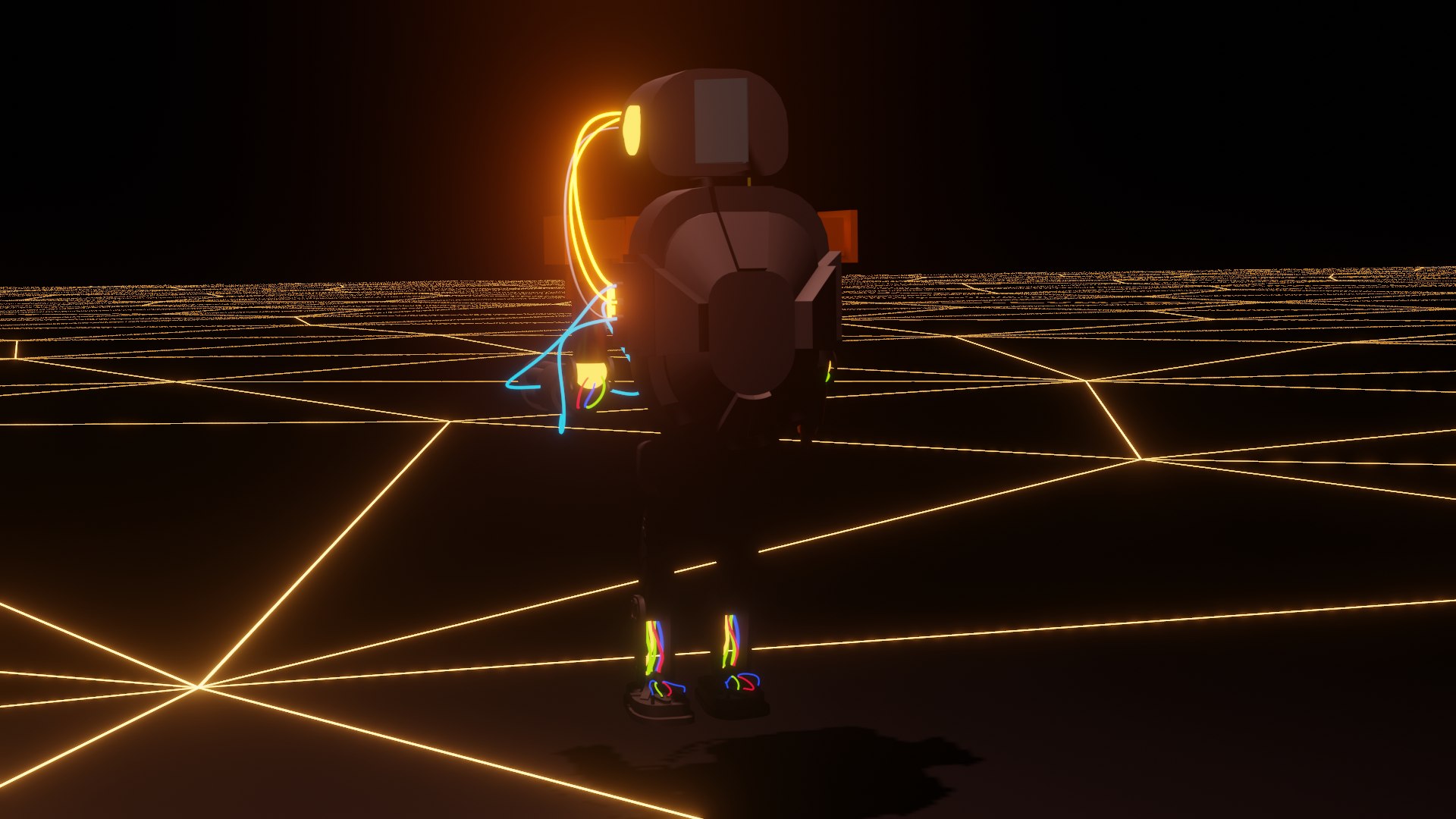 3D Robot Cyberpunk Model - TurboSquid 1826520