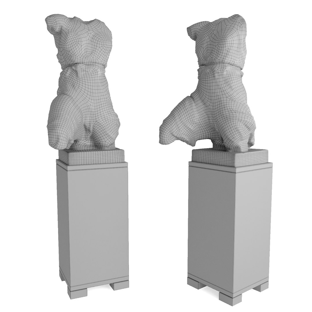 3D Model Roman Woman Torso Sculpture - TurboSquid 1945889