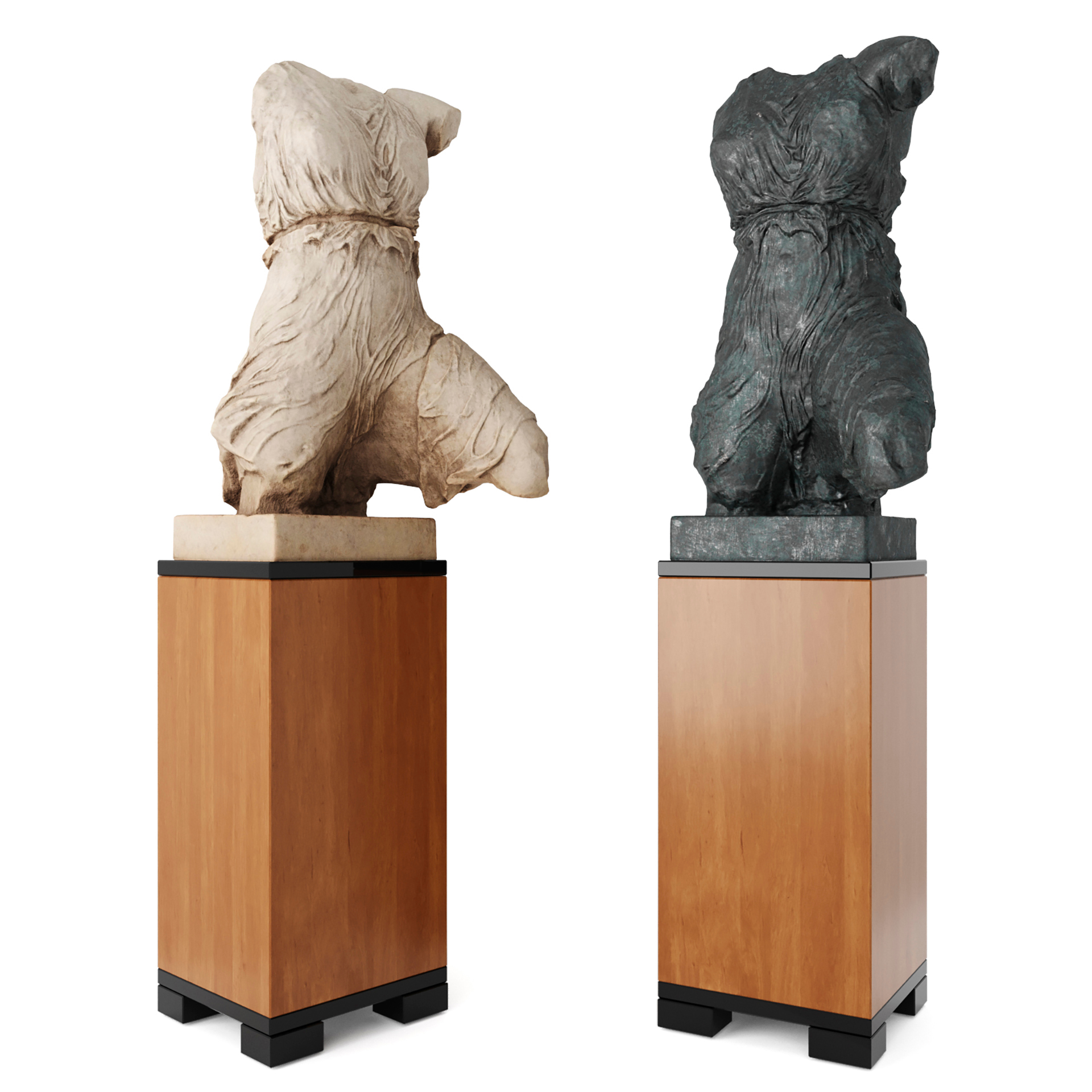 3D model Roman woman torso sculpture - TurboSquid 1945889