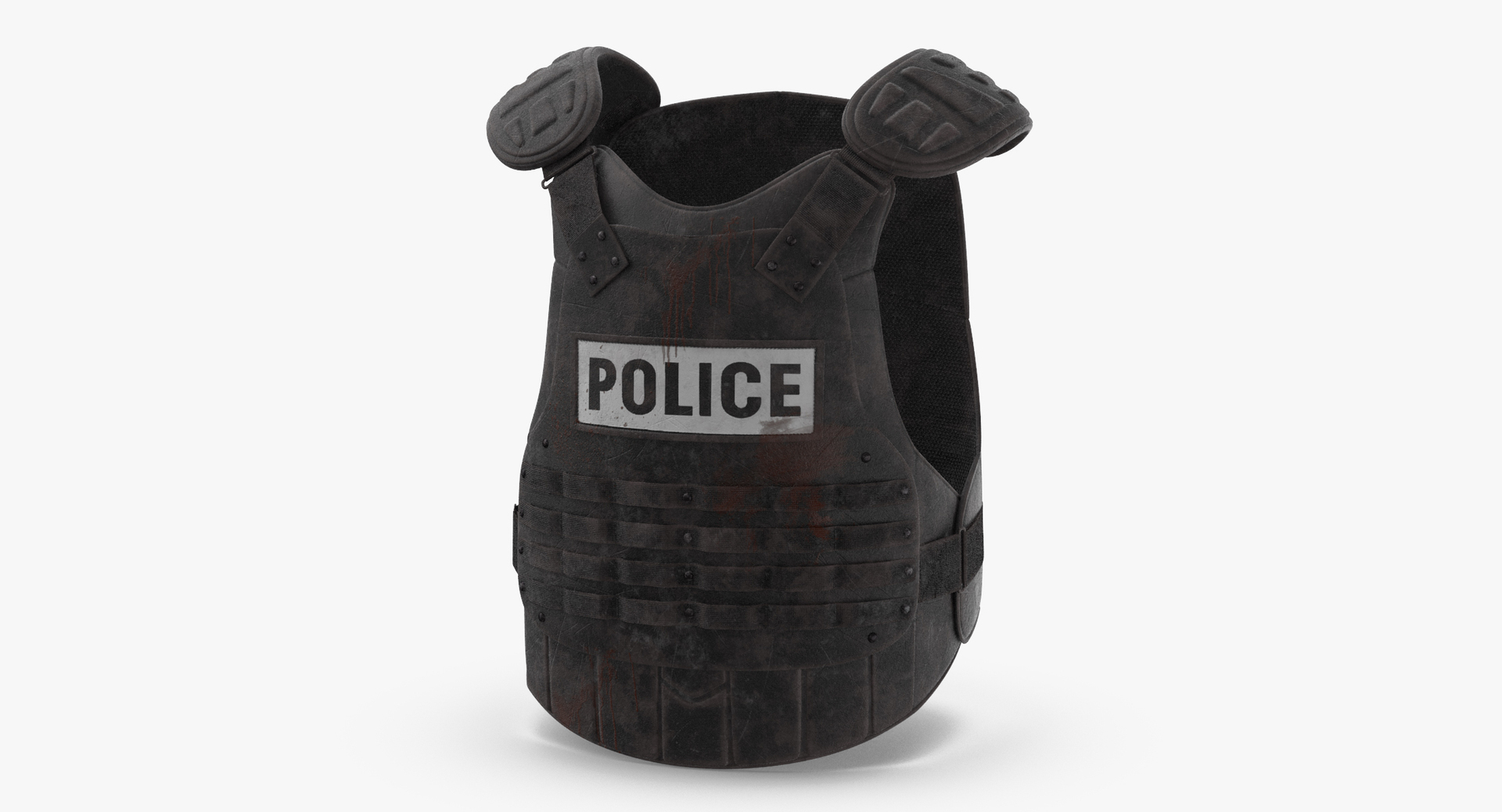 3d Bloody Police Riot Gear