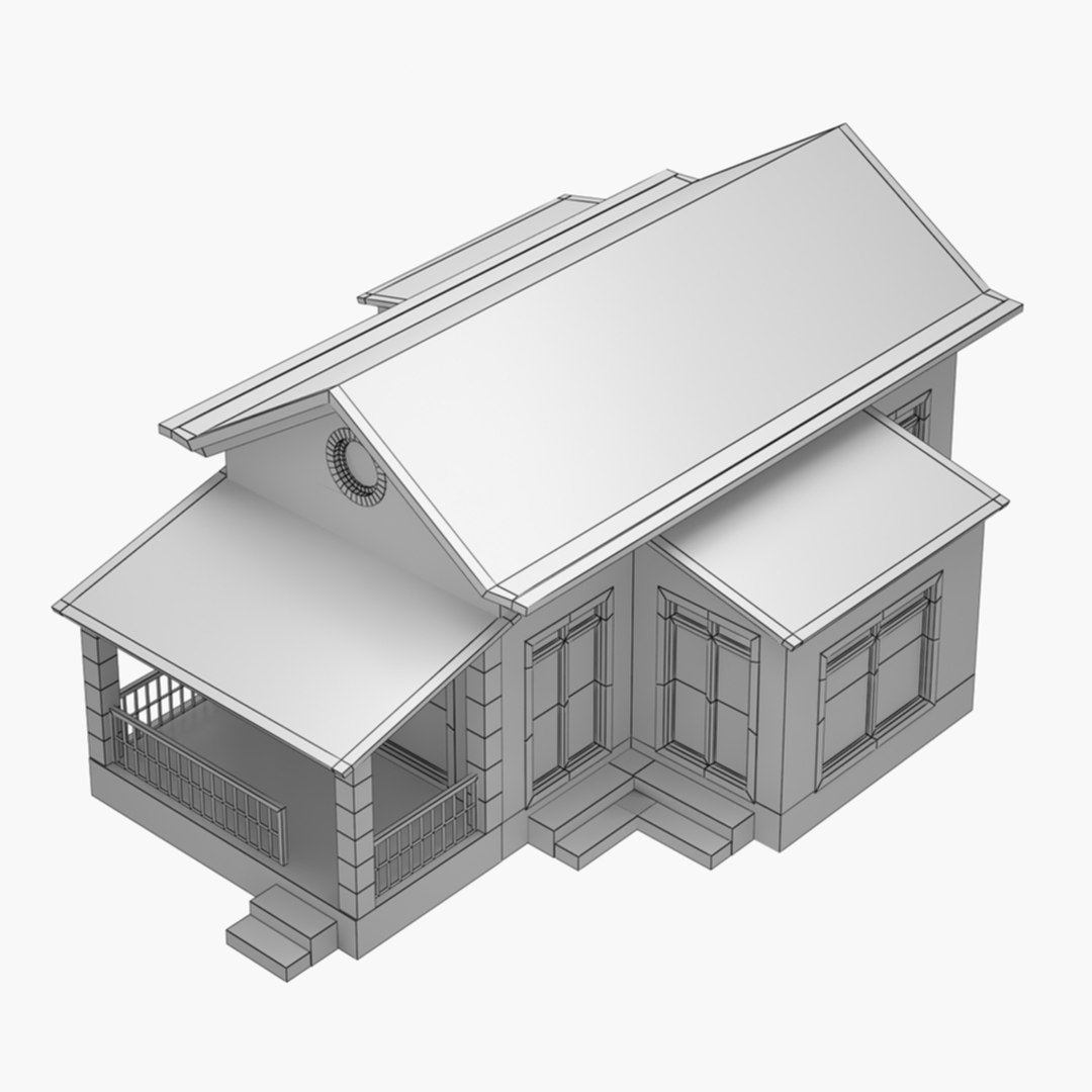 3D Cottage 08 - TurboSquid 2343752