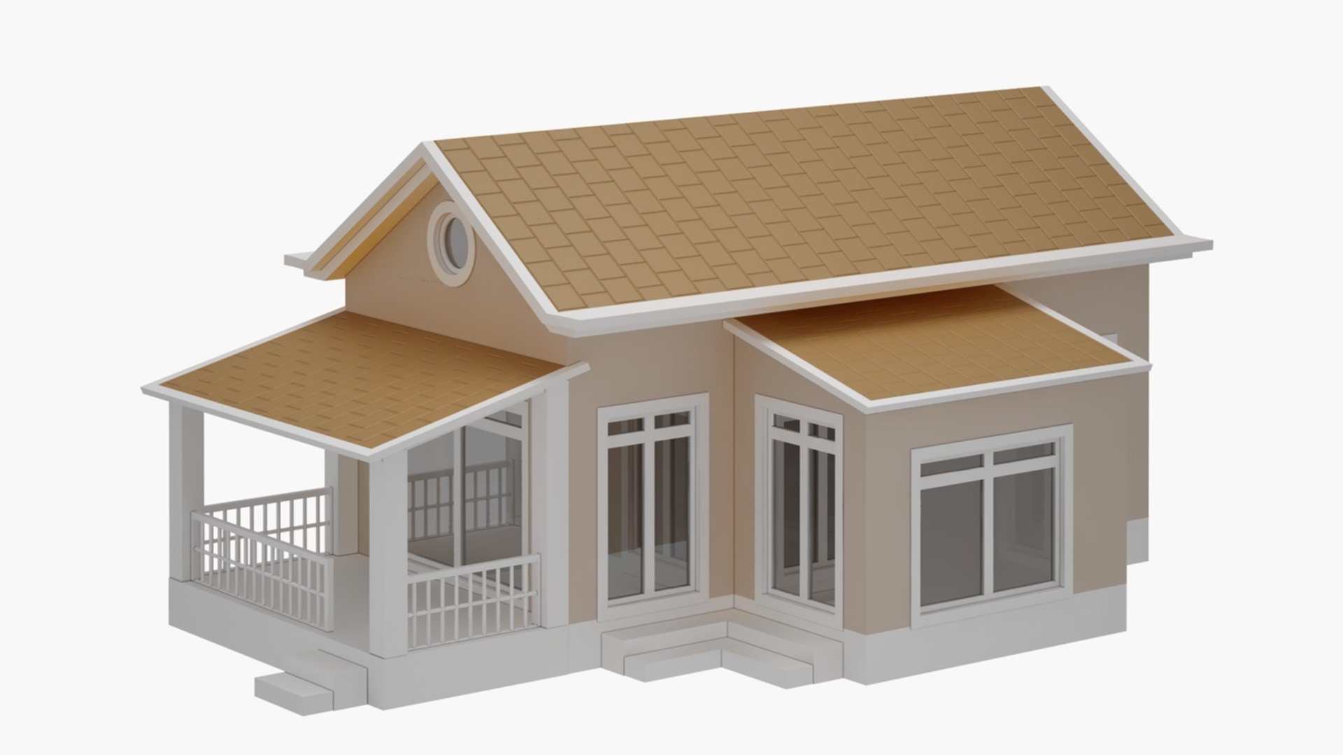 3D Cottage 08 - TurboSquid 2343752