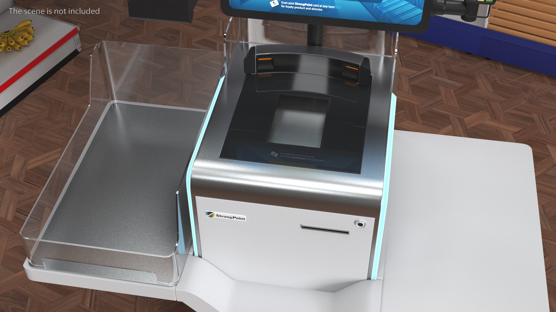 Self Checkout Machine StrongPoint 3D Model - TurboSquid 2015854