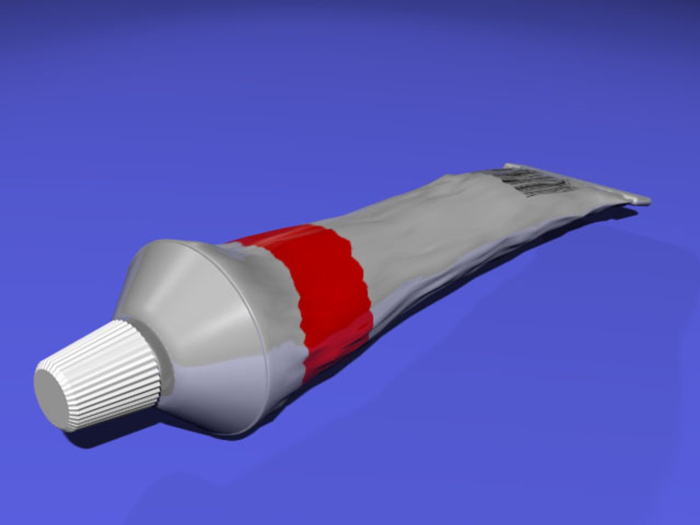 Metal Paint Tubes 3d Model