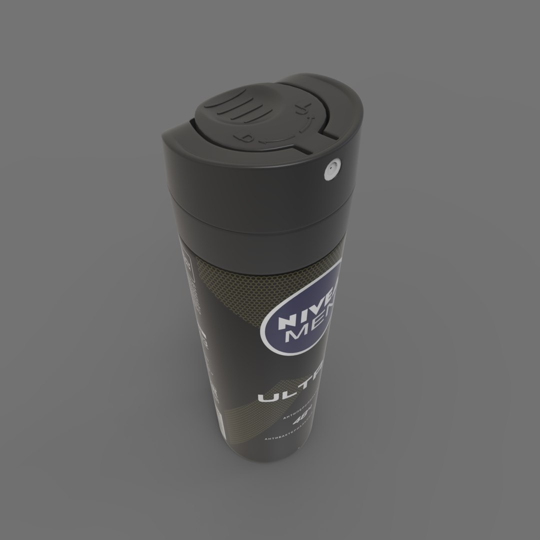 Deodorant Nivea MEN Ultra Antiperspirant 150ml 3D Model - TurboSquid 2227415
