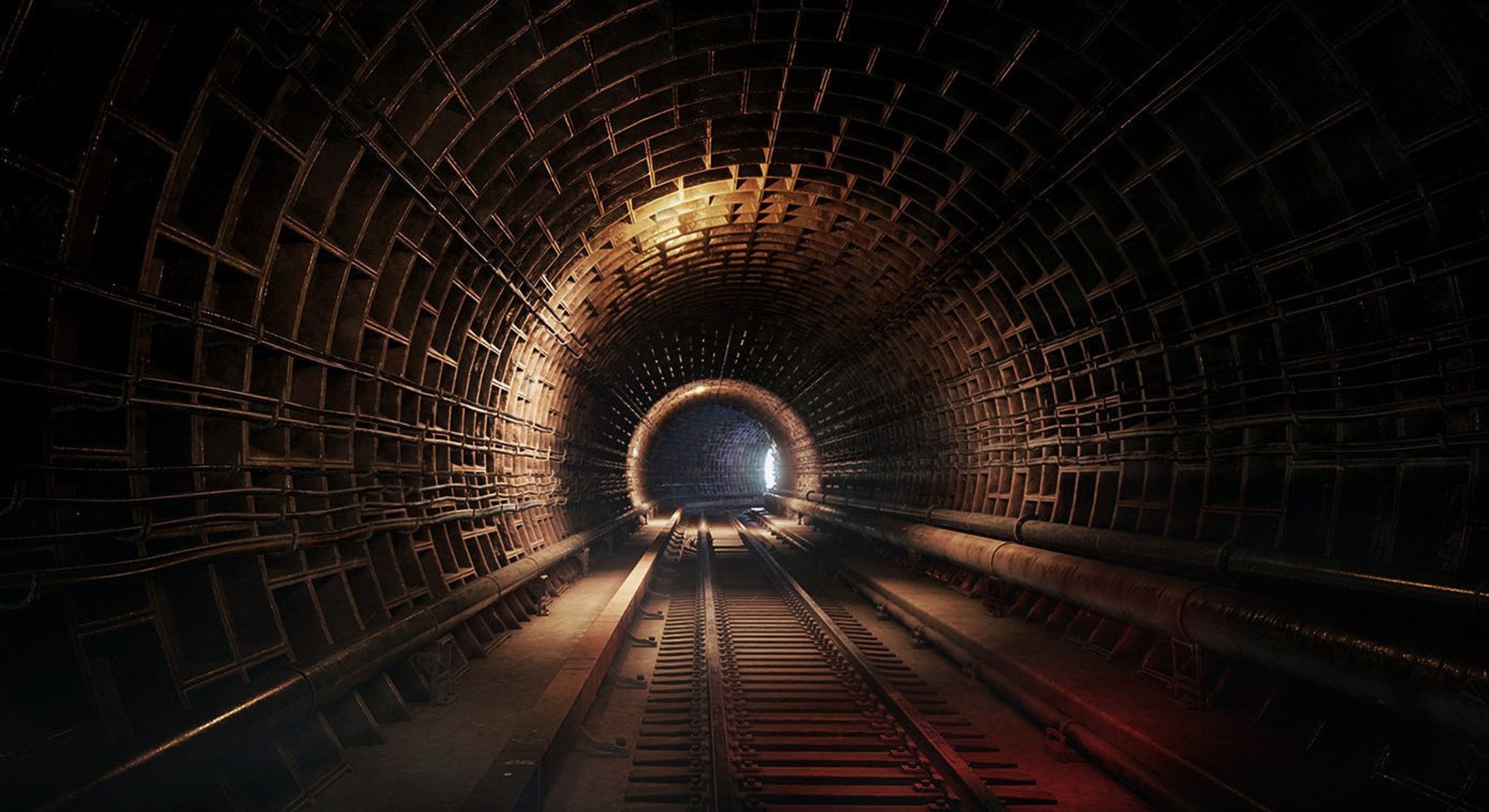 3D Railway Tunnel - TurboSquid 2016384