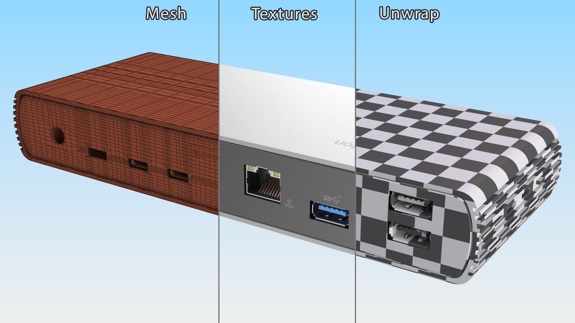 3D Kensington Thunderbolt 4 Docking Station Silver Model - TurboSquid ...