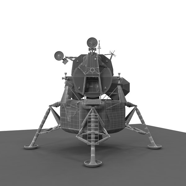Lunar module apollo 11 3D model - TurboSquid 1195735