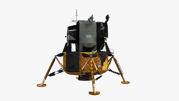 Lunar module apollo 11 3D model - TurboSquid 1195735