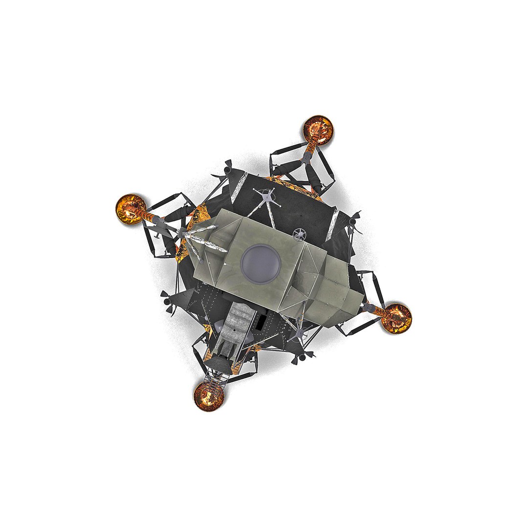 Lunar module apollo 11 3D model - TurboSquid 1195735