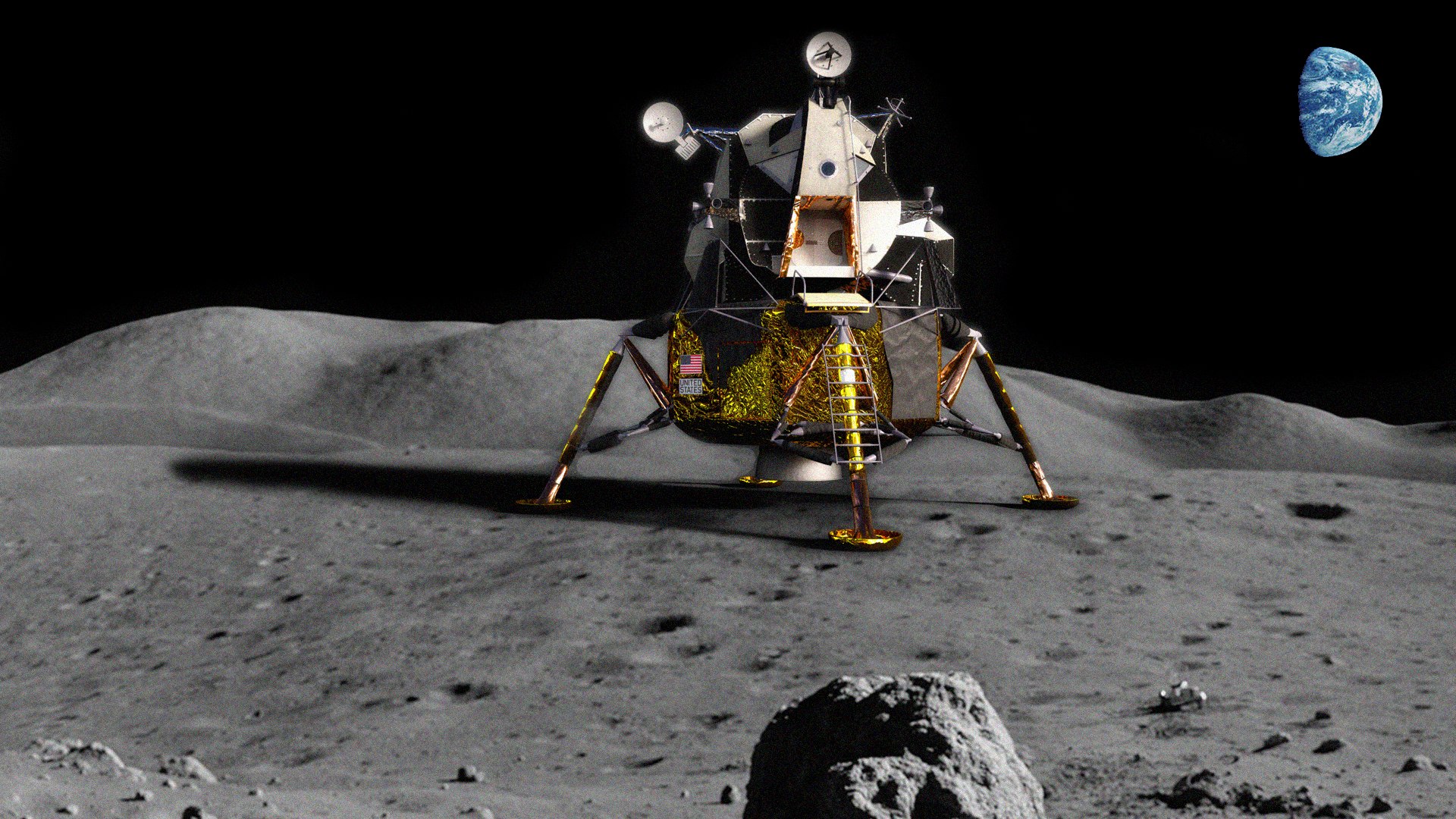 Lunar module apollo 11 3D model - TurboSquid 1195735