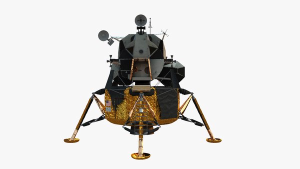 Lunar module apollo 11 3D model - TurboSquid 1195735