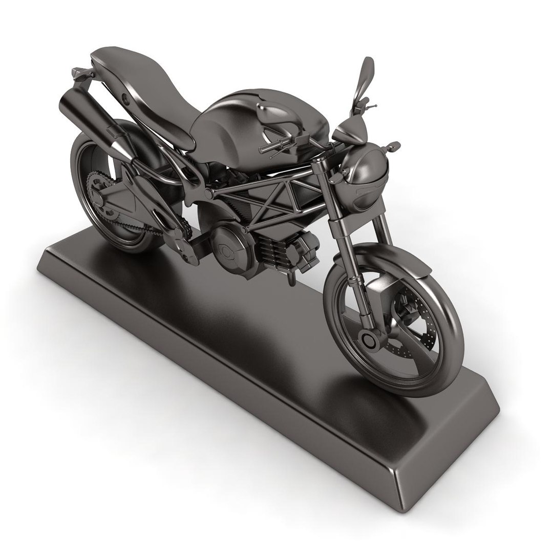 3d motorcycle decoration model